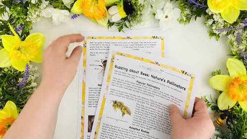 Spring Season Bundle 2nd-Grade Reading Bundle RI.2.2 Main Topic & Key ...