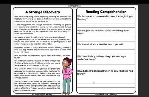 Guided Reading Comprehension Passages | Grades 3–5 | Fiction ...