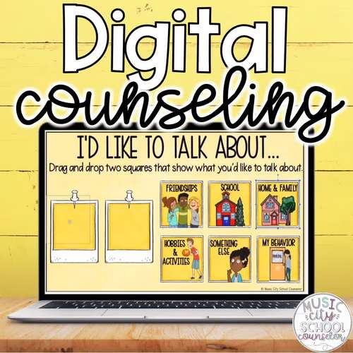 Digital Counseling Check-In for In-Person & Distance Learning | TPT