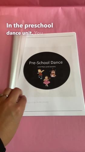 PE Pre-School and Kindergarten Dance Unit | PE Unit Plans by Homestead ...