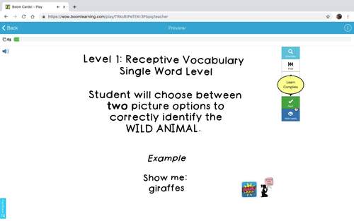 Wild Animals Boom™ Cards Real Photos | Wild Zoo Animals by Speech Your Mind