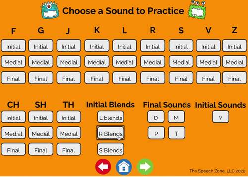 Speech Therapy Feed the Monsters Halloween Boom Cards by The Speech Zone