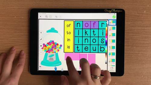 Sight Word Practice High Frequency Word Activities Kindergarten for Seesaw
