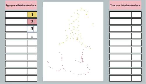 Summer Betty Pixel Art Mystery Activity Template by PAME Resources