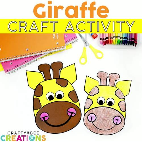 Giraffe Craft | Zoo Animal Craft | Zoo Animal Activities | Jungle ...