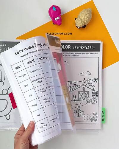 On-The-Go Farm – NO PREP Play Based Speech Therapy Activities by ...