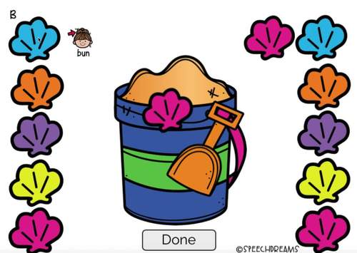 Summer Boom Cards for Speech Therapy by Speech Dreams | TPT