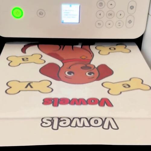 SOR Vowels Phonics Craft Art Project Kindergarten 1st Grade A E I O U Y