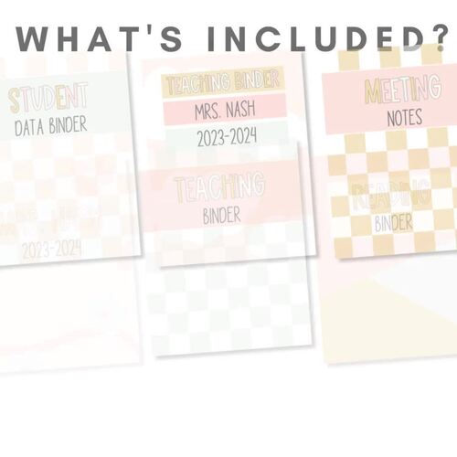 Calm Pastel Classroom Decor | Binder Covers & Helpful Forms | Editable ...