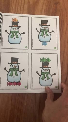 Winter Receptive Language by The Speech Ladder | TPT