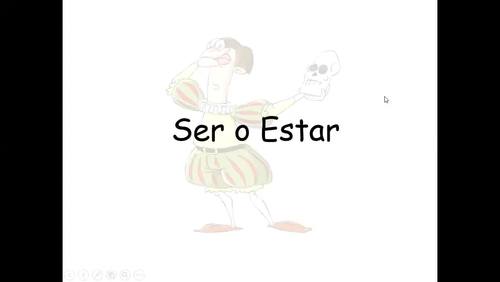 Spanish Ser versus Estar Video Bundle by Sr and Monsieur Schepeez