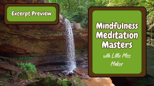 Guided Mindfulness Meditation Video BUNDLE Mental Health, Wellbeing, Calm