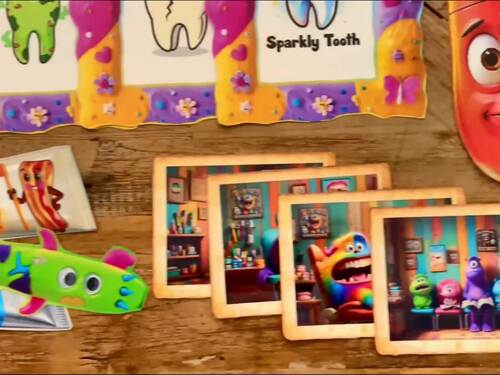 Monster Dentist Dramatic Play Dental Health Teeth Theme Monster Theme