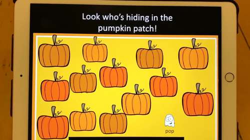 DIGITAL FALL LITERACY GAME- Look Who's Hiding in the Pumpkin Patch!
