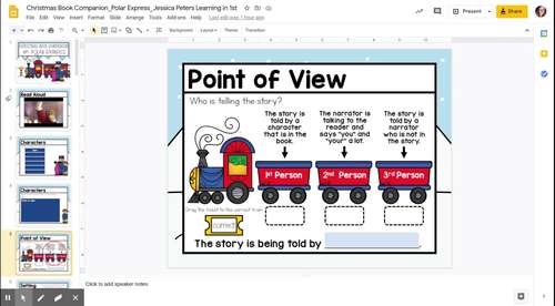 Polar Express Day Activities | Christmas Reading & Math | Slides and ...