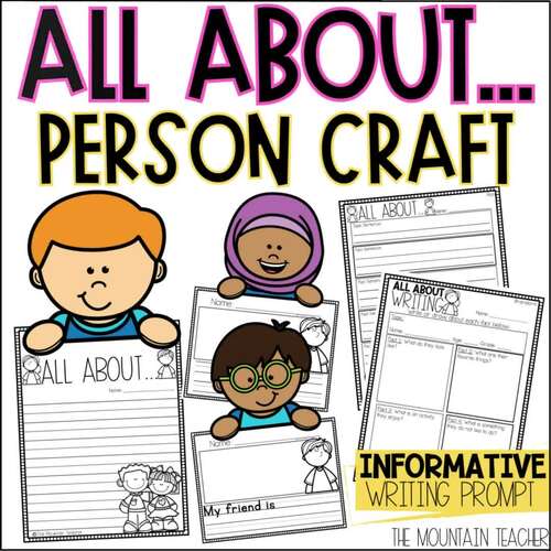 All About My Friend or All About Me Writing Template & Community ...