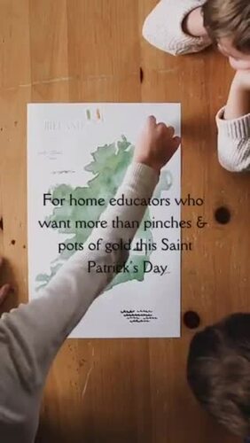 Ireland and St. Patrick Unit Study by Looking For Home | TPT