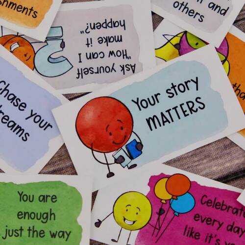 Kindness Cards and Kindness Notes | Kindness Dots SET 1 | TPT