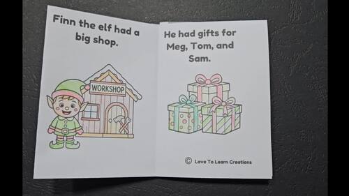 Christmas Emergent Readers | K–1 Mini Books by Love to Learn Creations