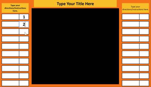 Mystery Digital EDITABLE LOW PREP - Abstract Owl PIXEL ART Reveal Template