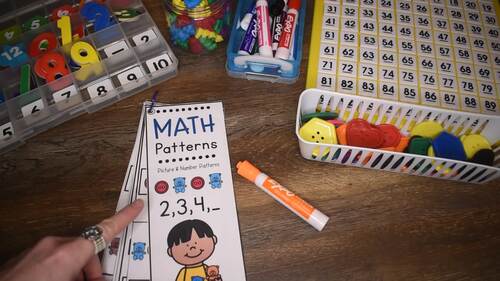 Math Patterns Activity Book by Fun Hands-on Learning | TPT