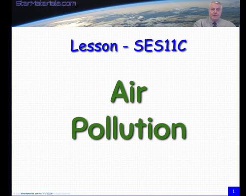 Complete STAR* Video Lesson on AIR POLLUTION for Distance Learning