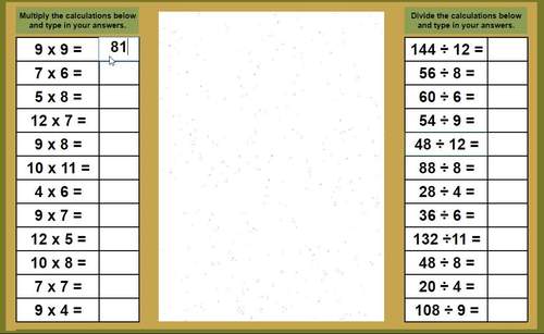 Mystery Digital Pixel Art NO PREP - Winter Cat Multiplication and ...