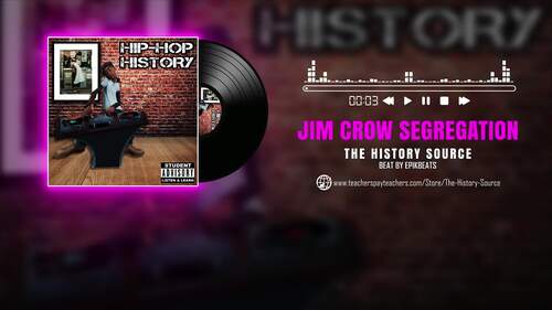 Jim Crow Segregation Rap Song / Visualizer by The History Source