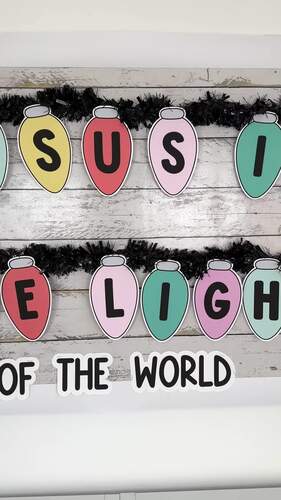 A Catholic & Christian Christmas & Advent Bulletin Board Plus Christmas ...