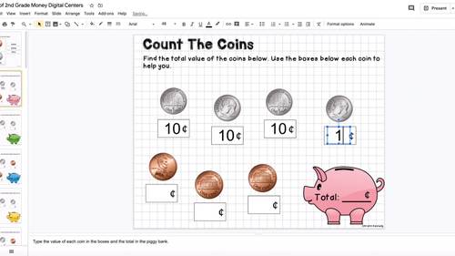 2nd Grade Money by Kristin Kennedy | TPT