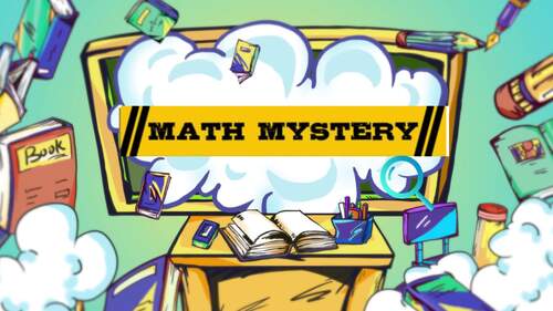 5th Grade Math Mystery Activity | End-of-Year Review & Fun Test Prep Game