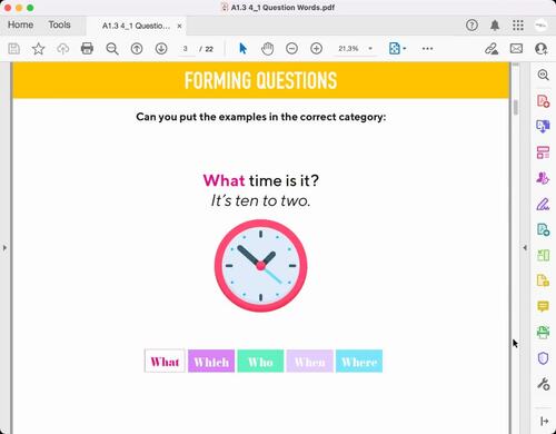 ESL Beginners Lesson: Learn Question Words in English by ESL Adult Workshop