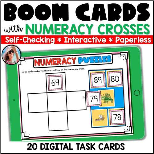 One More One Less Ten More Ten Less - Boom Cards Centers for Grade One, Two