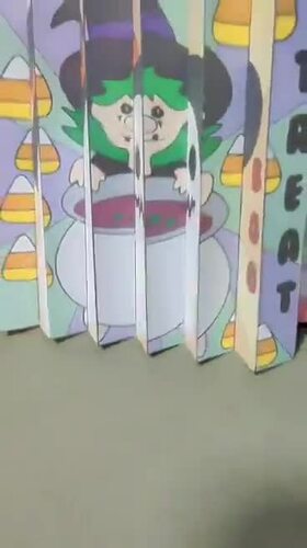 Halloween Agamograph Art Crafts Trick or Treat Activities Witch Ghost ...