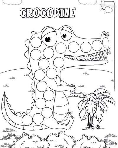 Animals Dot Marker Activity Book for Kids Printable (PDF Download)