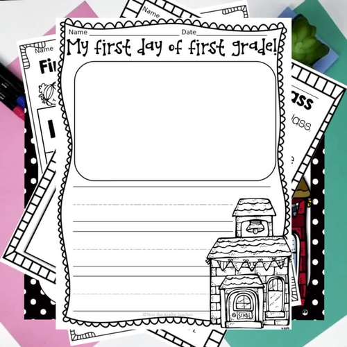 Back to School Activities - First Grade by Tess the Krafty Teacher