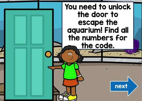 Multiplication Equal Groups Boom Cards Digital Math Escape Room Activity