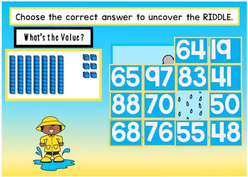 Place Value Puzzles with Base Ten Boom Cards | TpT