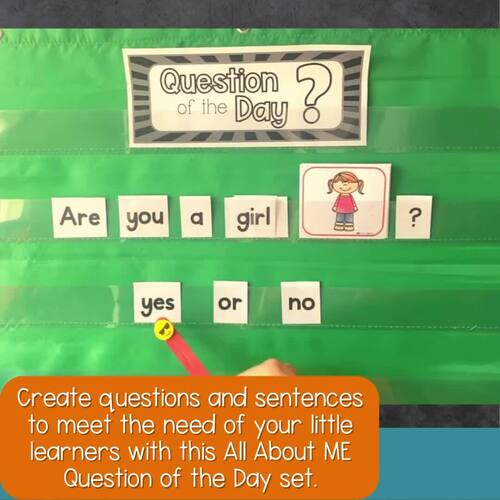 Question of the Day Activities for Preschool and Kindergarten | All ...