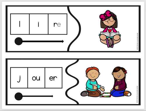 FRENCH Orthographic Mapping Puzzles GROWING BUNDLE Casse-têtes ...