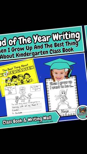 Kindergarten Graduation Bundle- EOY Activity, Crown Crafts, Writing & Cards