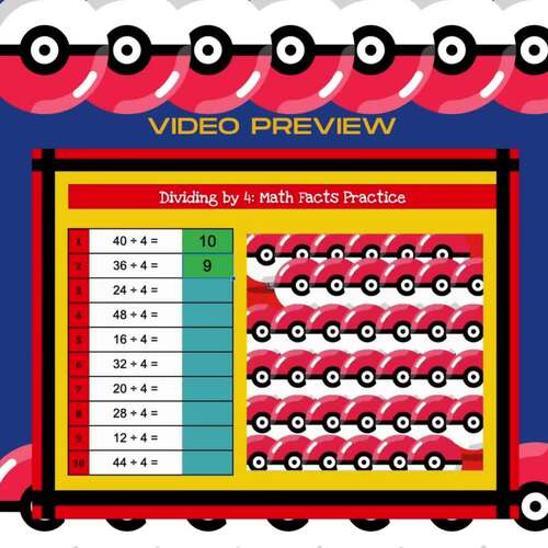 NO PREP - Digital Division Skill Builders to 12 Review: GIANT BUNDLE