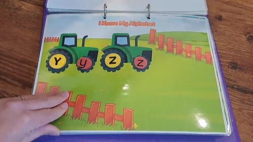 Farm Busy Book; preschool printable activity, toddler printable activity