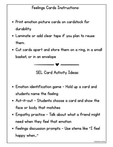 Preschool Emotions Activities Feelings Mini Book Writing and Drawing