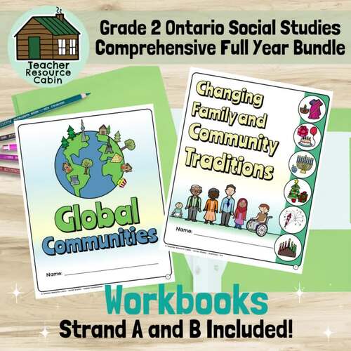 Grade 2 Ontario Social Studies Mega Bundle (FULL YEAR) | TPT