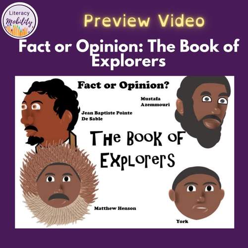 Fact and Opinion Short Stories of Black Explorers in Black History