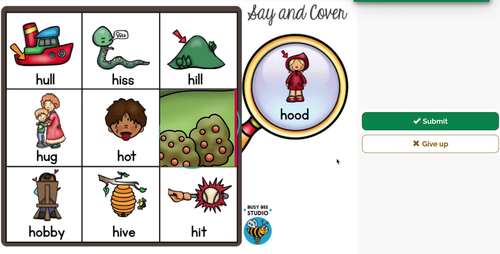 Articulation H Boom Cards Games by Busy Bee Studio | TPT