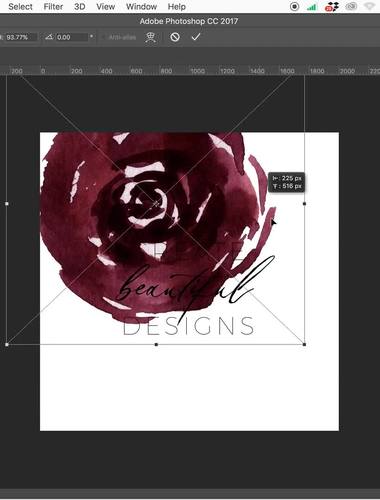 Bordeaux Burgundy Watercolor Flowers Clipart, Fall Floral Print Graphics