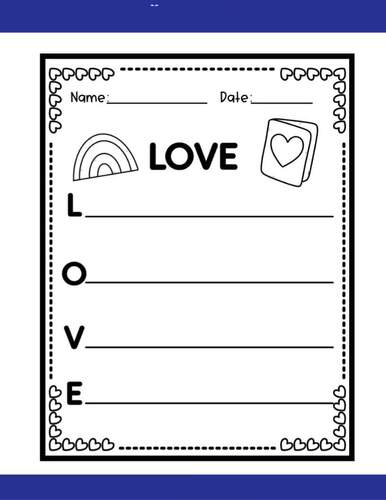 Mother’s Day Acrostic Poem | All About My Mom Writing Activity | TPT