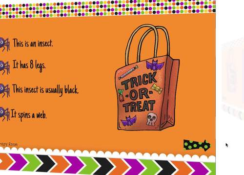 Early Inferences-Halloween (Boom Cards) (Distance Learning) (Teletherapy)